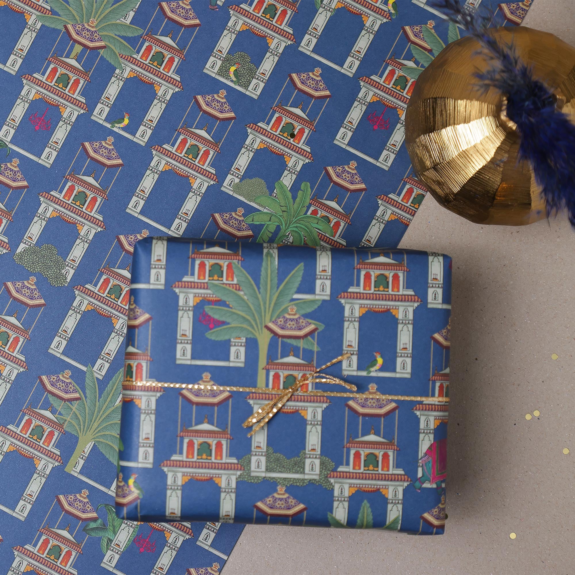 Moghul Mirage Wrapping Paper – Set of 10 – Somersault